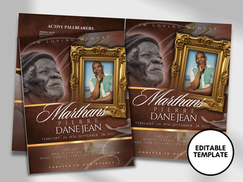 Epic Keepsakes – funeral program templates